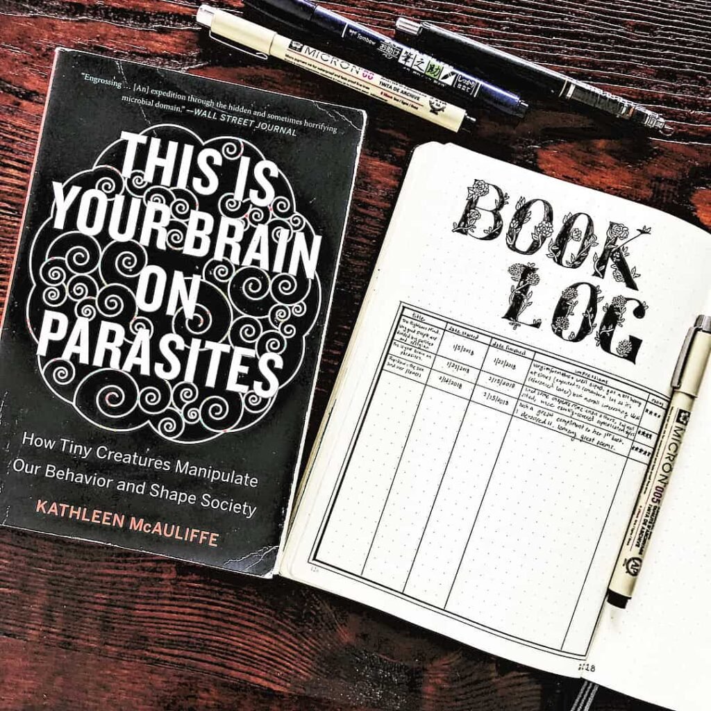 77+ Amazing Bullet Journal Reading tracker and Book Logs