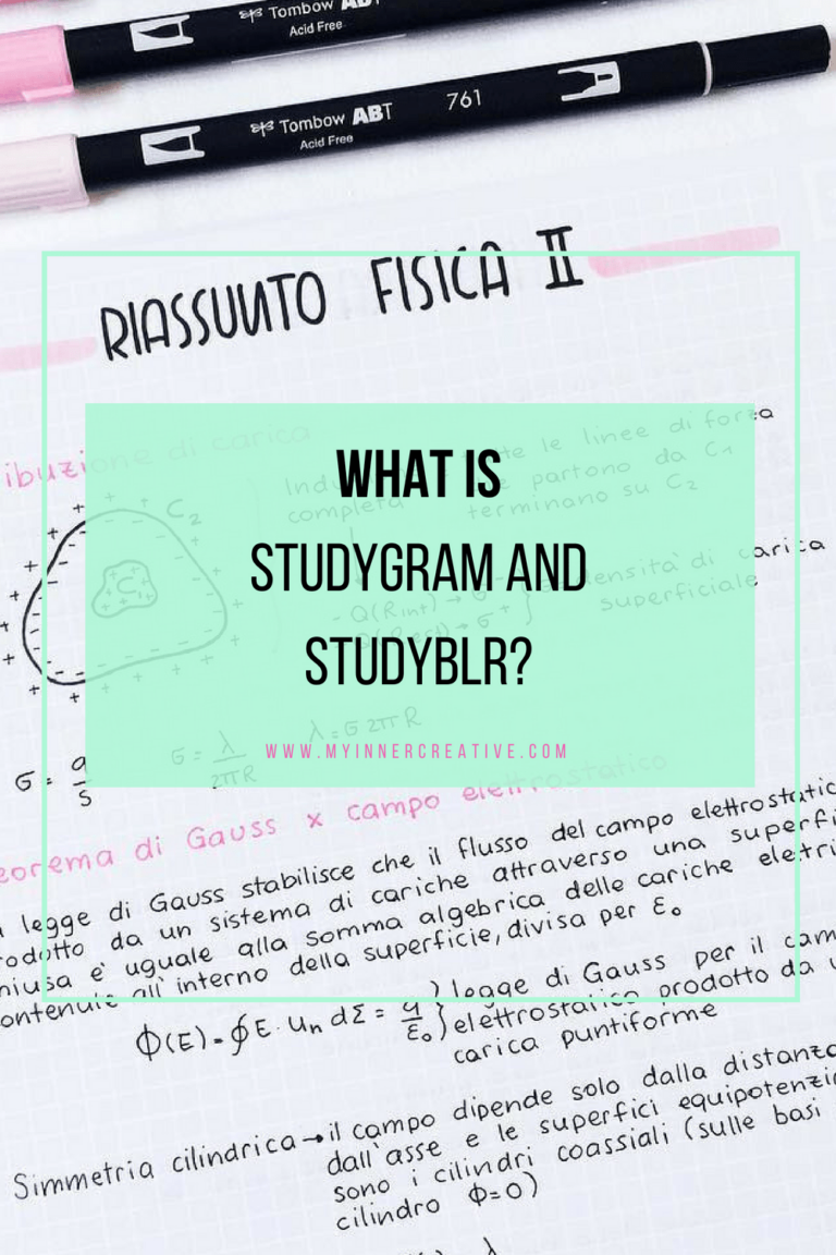 What is Studygram and Studyblr? (30+ layouts and schedules for Students!)